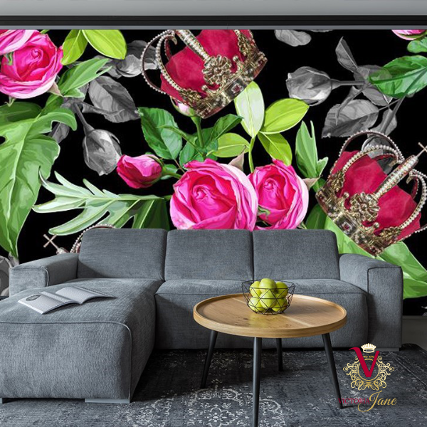 Leopard Crown Mural – Victoria Jane